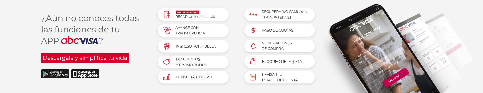 App Tarjeta abcvisa